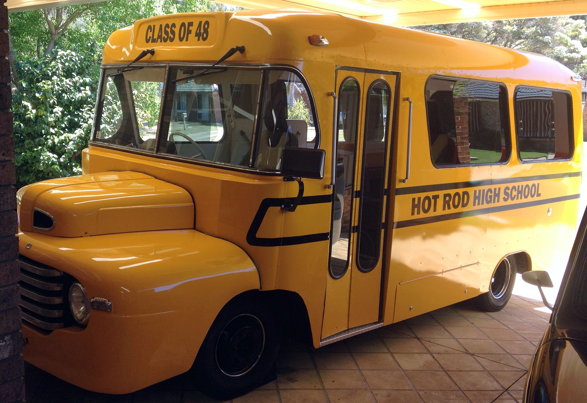 John’s 48 Ford Hot Rod Bus – T.I. Performance