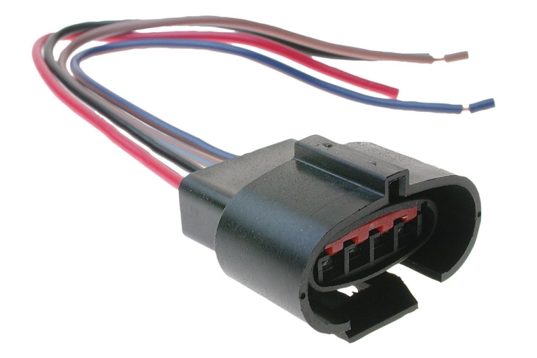 Ford 4 Pin Round MAF Sensor Connector Plug Pigtail suit EB ED EF EL ...