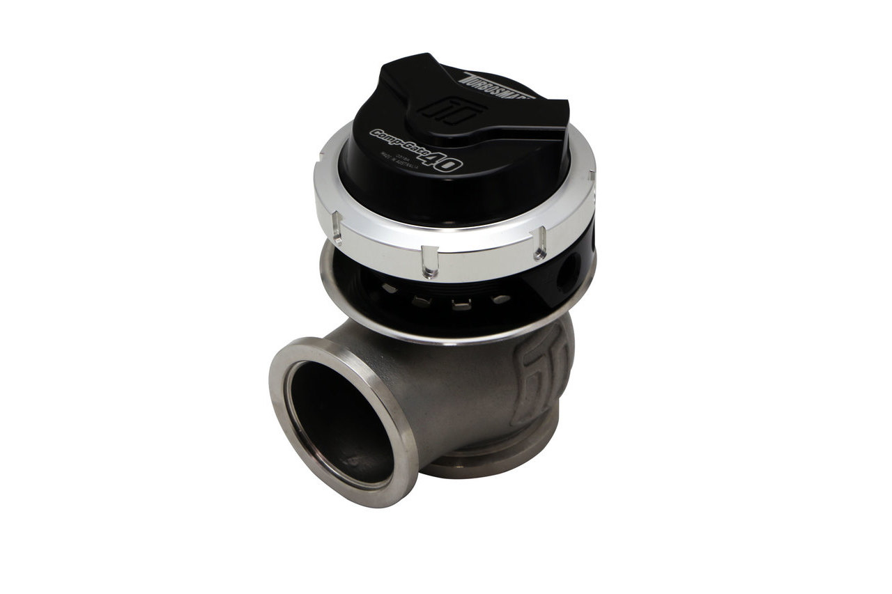 Turbosmart WG40 GenV Compgate 40 14psi External Wastegate – Black – T.I ...