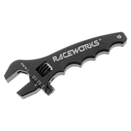 Raceworks Adjustable Shifter Wrench AN-3 To AN-16 Black – T.I. Performance