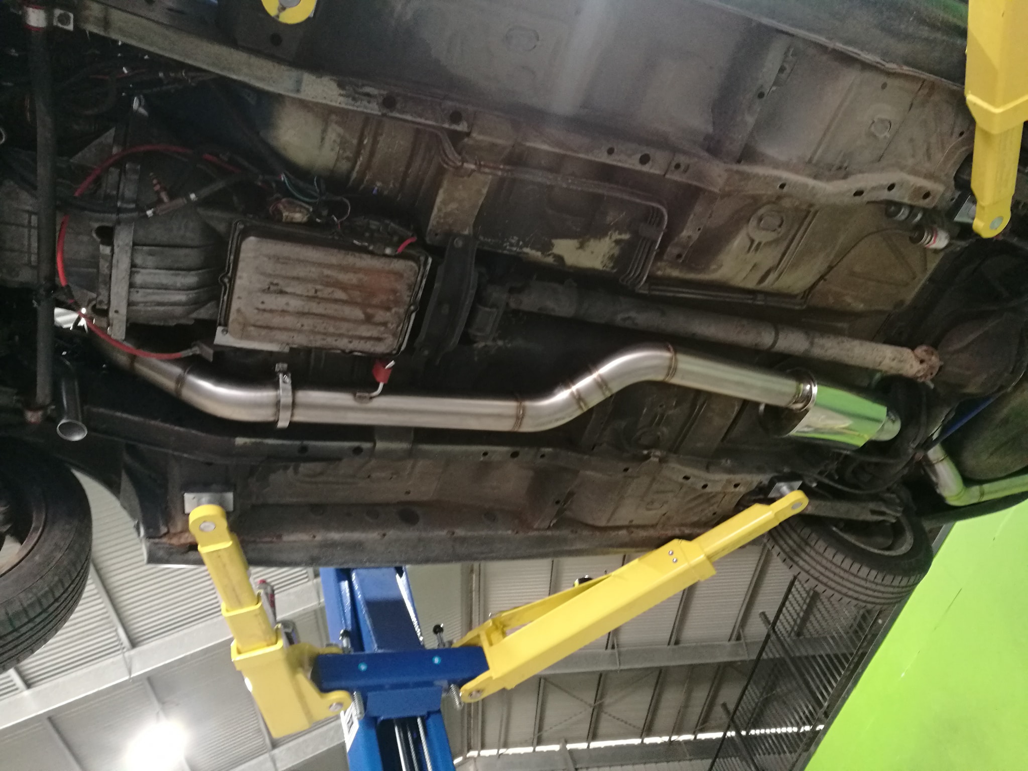 EA-EL Falcon 4L 4″ Stainless Exhaust – T.I. Performance