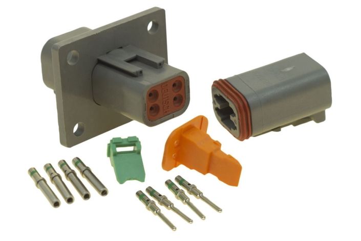 Deutsch DT Flange Mount 4-Way Connector Kit – T.I. Performance