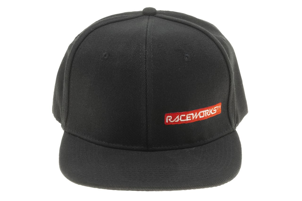 Raceworks Flat Peak Cap – Raceworks Logo – T.I. Performance