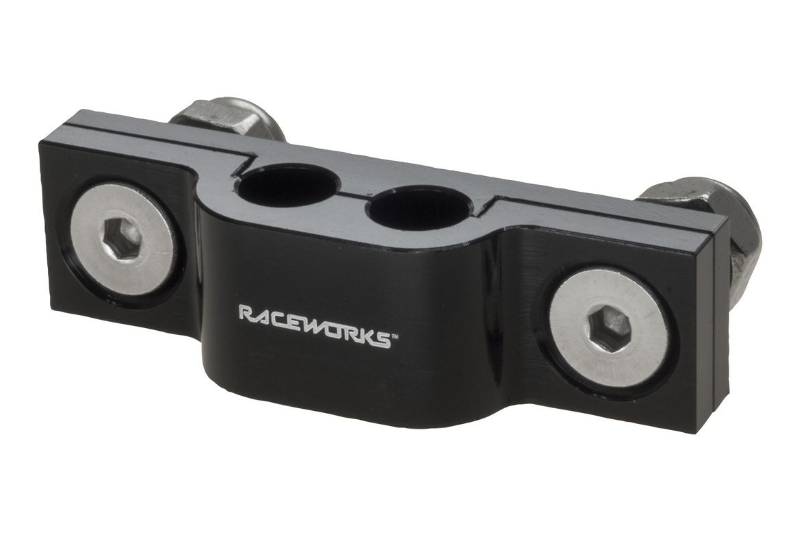 Raceworks 1/4″ / 6.4mm Billet Aluminium Panel Mountable Line Separator ...