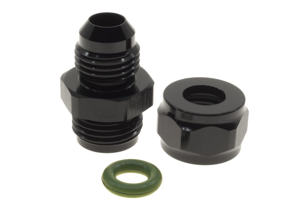 Raceworks AN-6 Male Flare to 8mm Female Barb Compression Lock Adapter ...