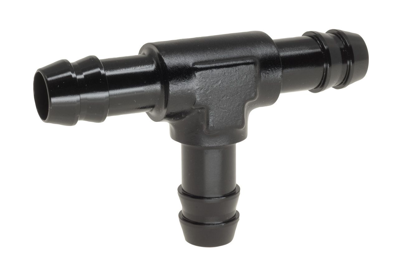 Raceworks 10mm Barb Tee – T.I. Performance