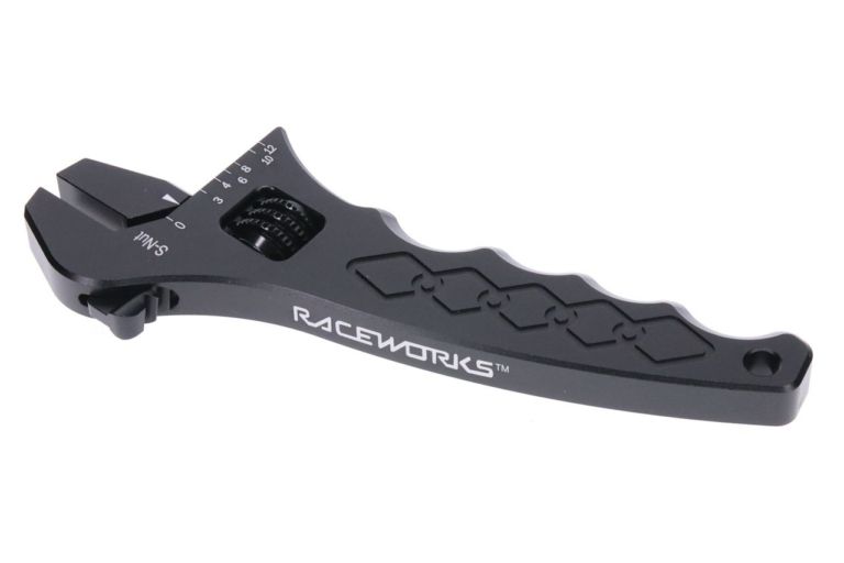 Raceworks Adjustable Shifter Wrench AN-3 To AN-16 Black – T.I. Performance