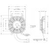 Maradyne 8″ Thermo Fan Champion Series 12v – 130w – T.I. Performance