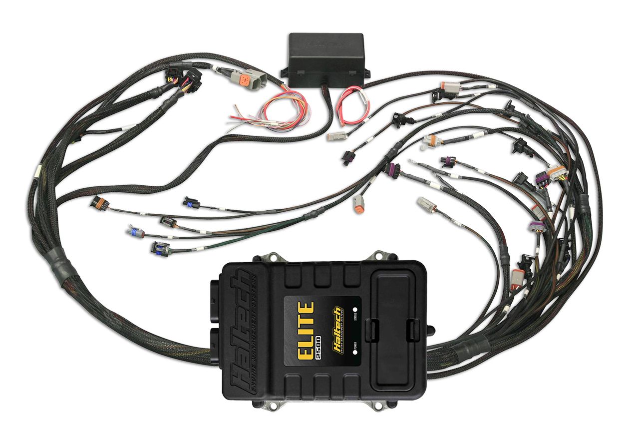 Haltech Elite 2500 + GM GEN III LS1 & LS6 non DBW Terminated Harness ...