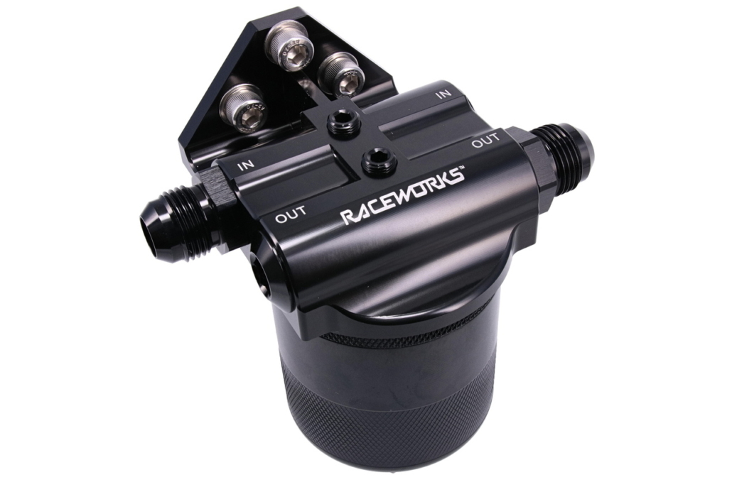Raceworks Billet 4 Port Side Entry Remote Oil Filter Mount – T.I ...