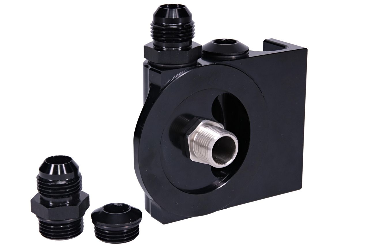 Raceworks Billet 4 Port Side Entry Remote Oil Filter Mount – T.I ...
