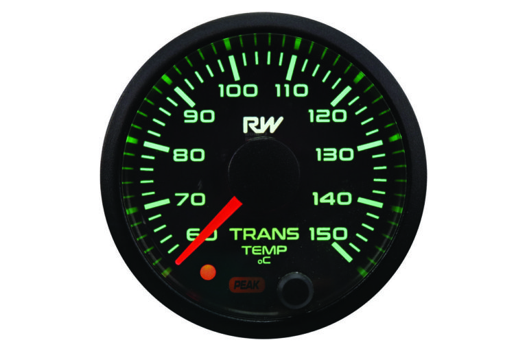 Raceworks 52mm Electronic Transmission Temperature Gauge Kit (60 ...
