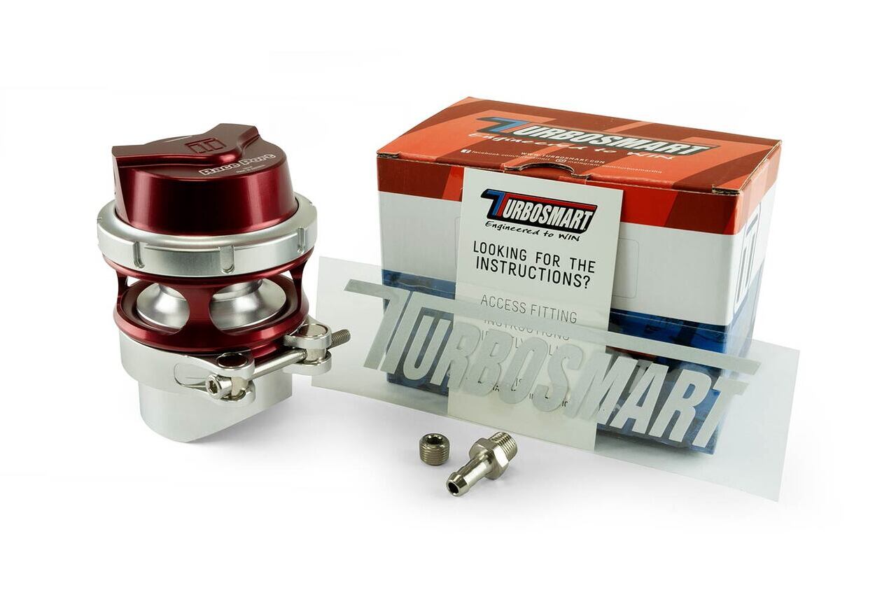 Turbosmart RacePort GenV BOV Blow Off Valve – Red – T.I. Performance