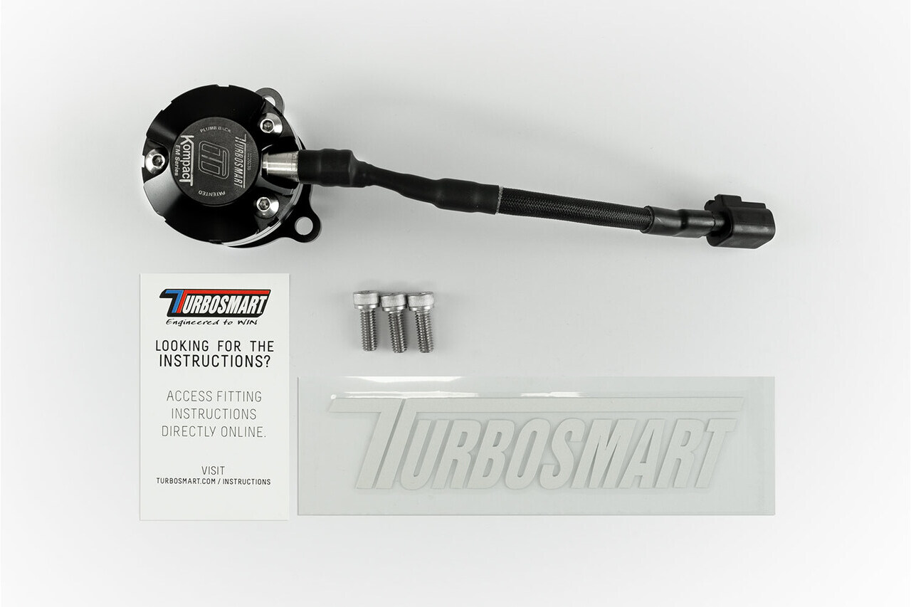 Turbosmart Kompact EM Plumb Back VR24 BOV Blow Off Valve suit Subaru ...