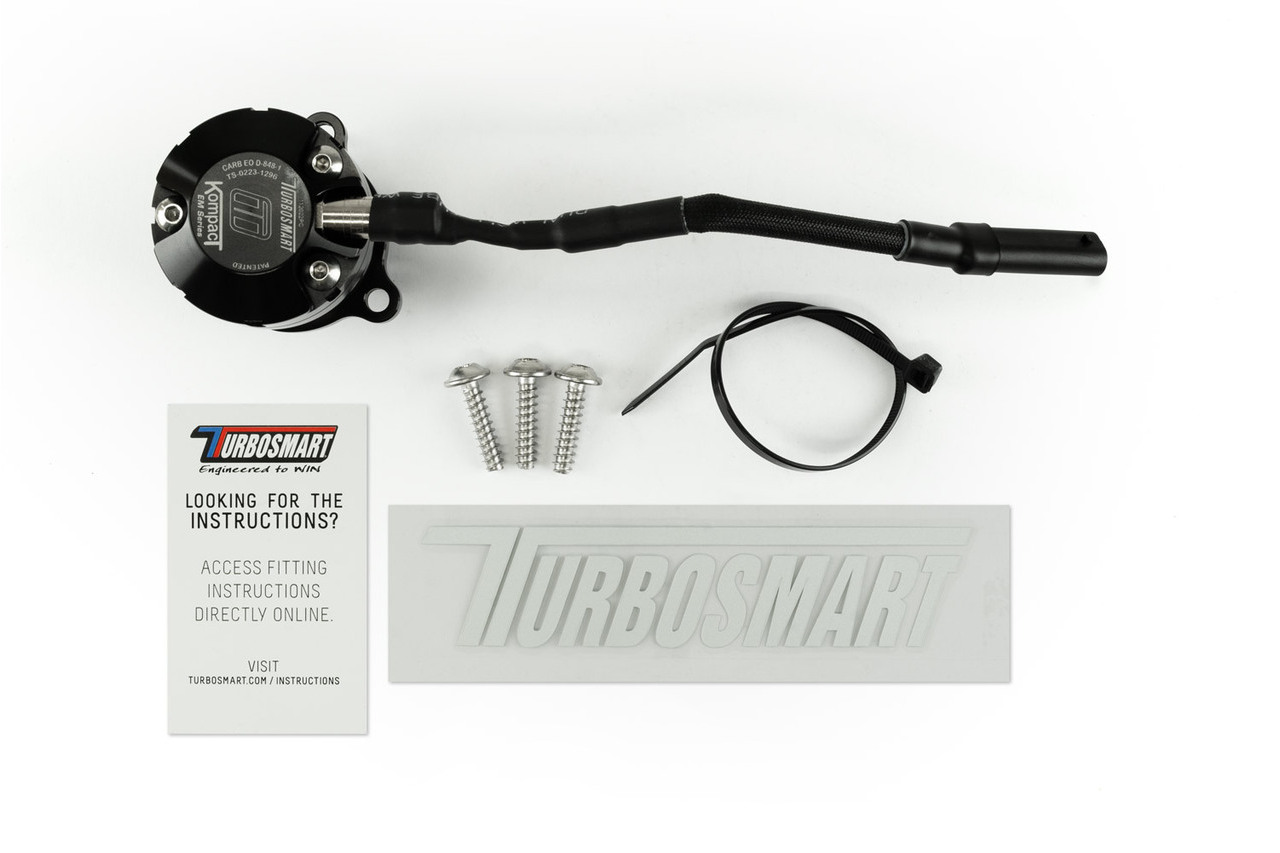 Turbosmart Kompact EM Plumb Back VR13 BOV Blow Off Valve suit USA Ford ...