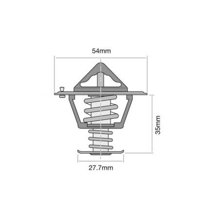 Tridon TT228-195 92deg Thermostat suit EA EB ED EF EL AU BA BF FG ...