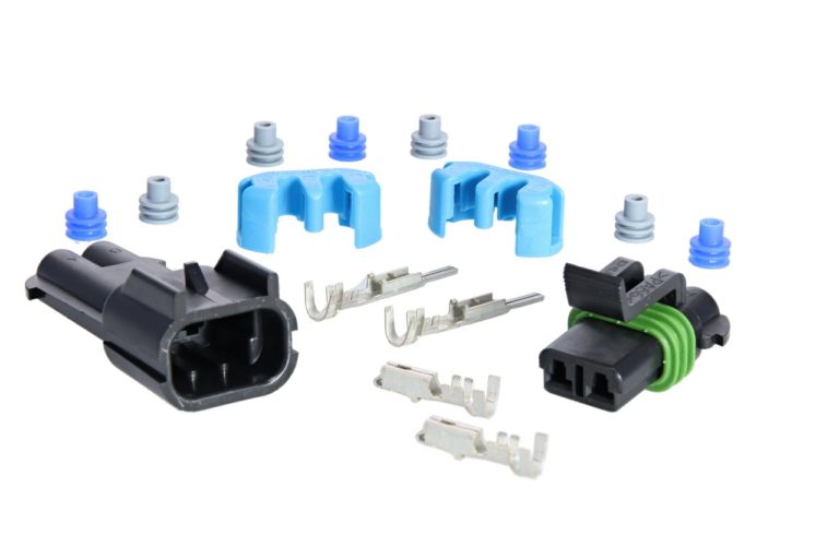 Walbro Metri-Pack 280 Male/Female Connector Plug Set E85 Safe suit ...