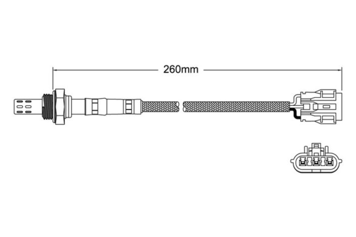 O2 Sensor suit Hyundai Excel X3 G4EK 1994-97 – T.I. Performance