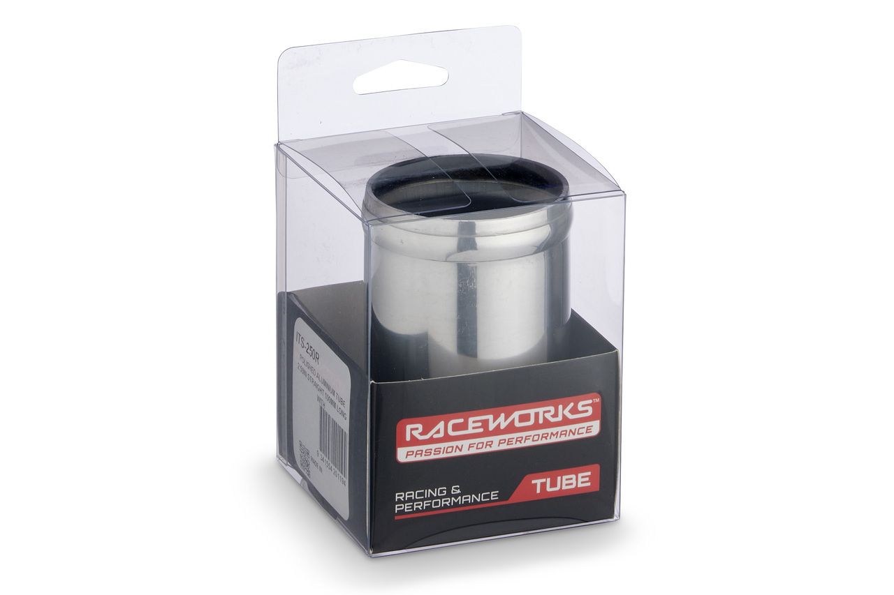 Raceworks 2.5″ 100mm Straight Performance Intake Pipe – Polished – T.I ...