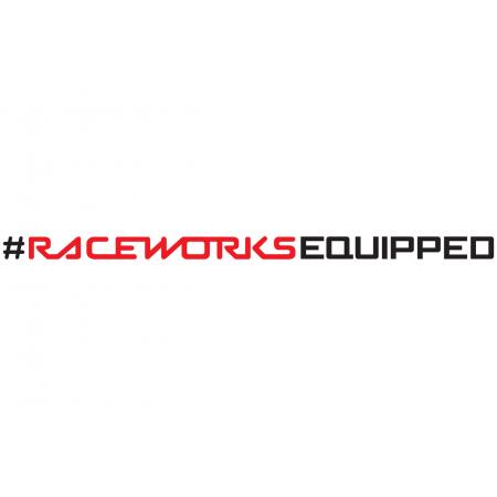 Raceworks Equipped Sticker 400mm x 24mm – T.I. Performance