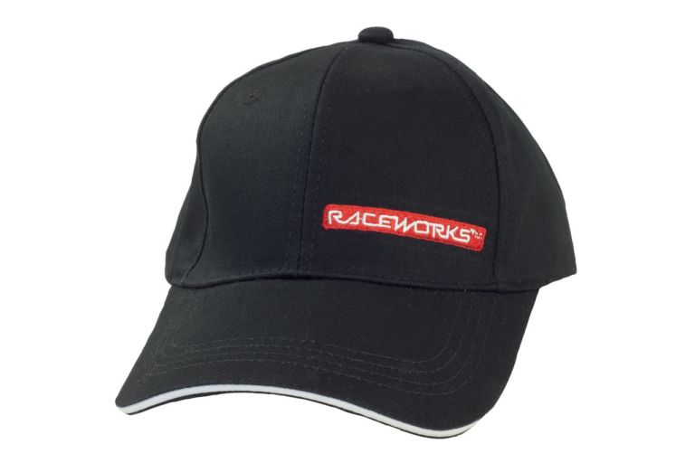 Raceworks Curved Peak Cap – Raceworks Logo – T.I. Performance