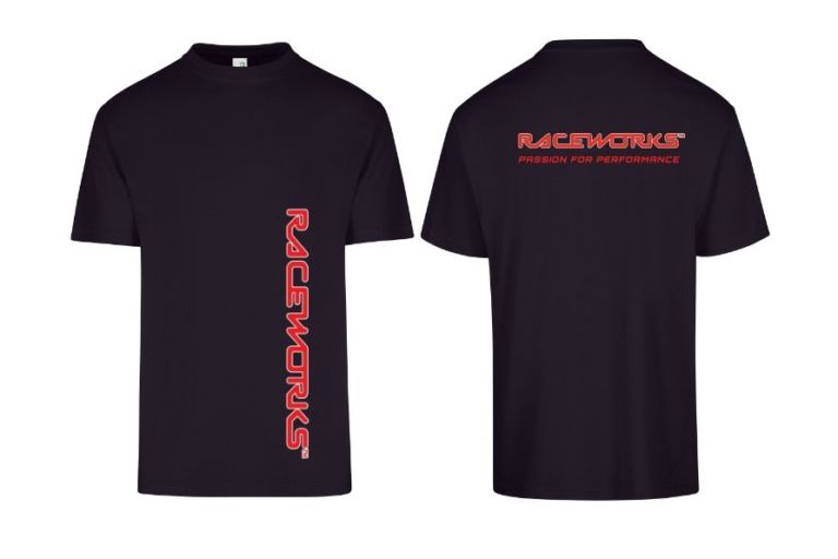 Raceworks S Black T-Shirt Short Sleeve – T.I. Performance