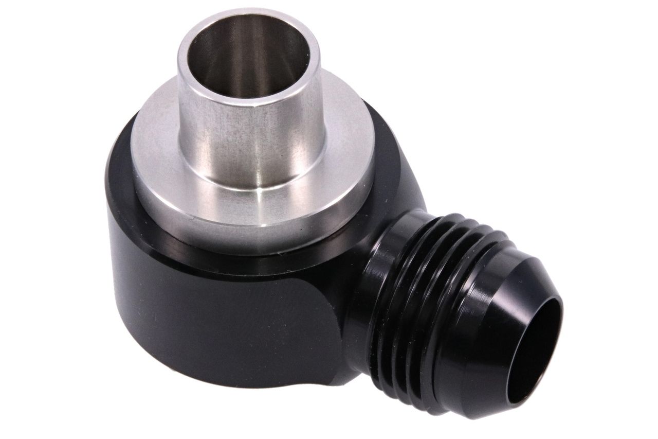 Raceworks AN-10 Low Profile Banjo Rocker Cover Breather Adapter Suit ...