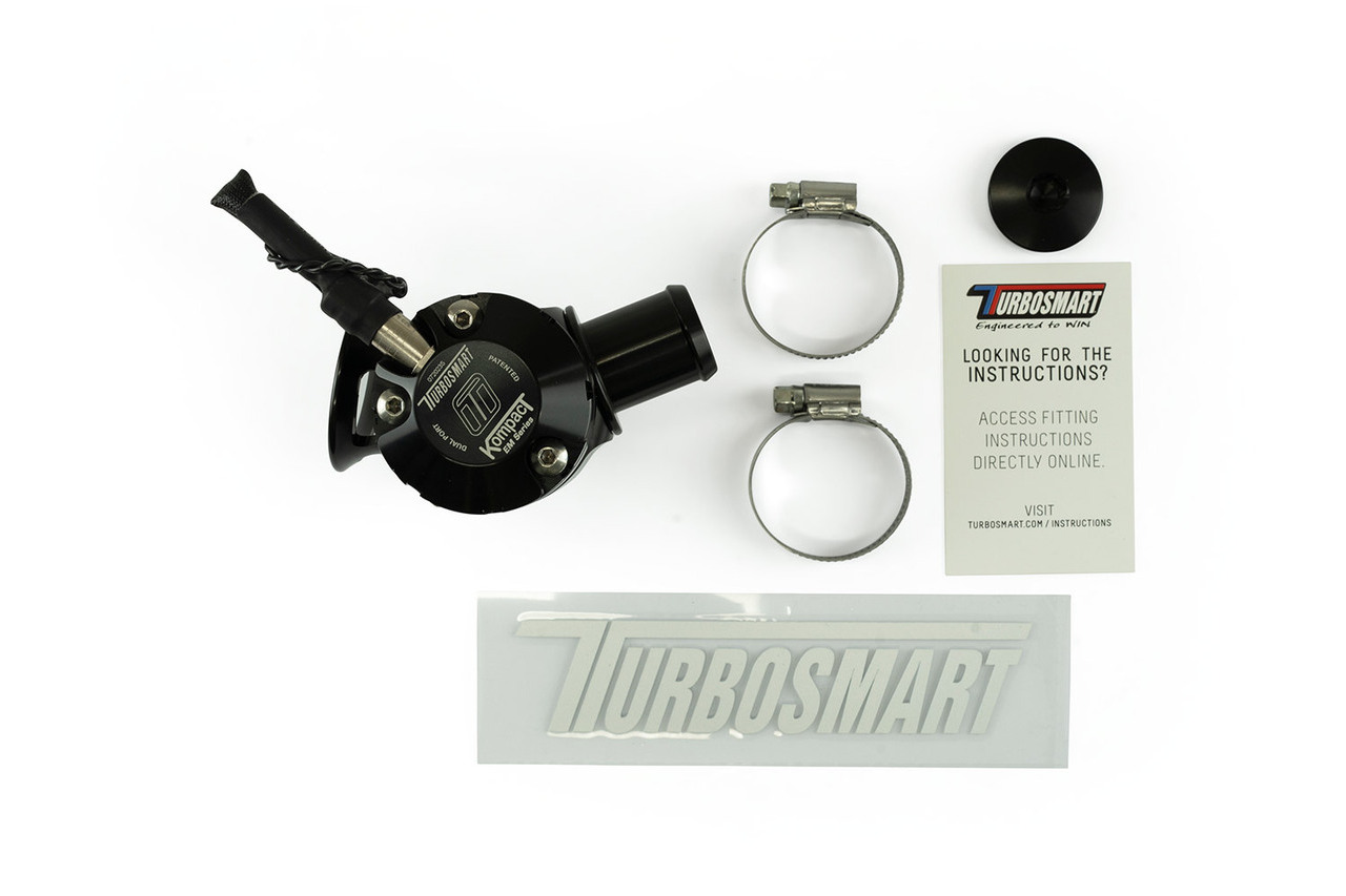 Turbosmart Kompact EM Dual Port VR24 BOV Blow Off Valve suit Subaru WRX ...