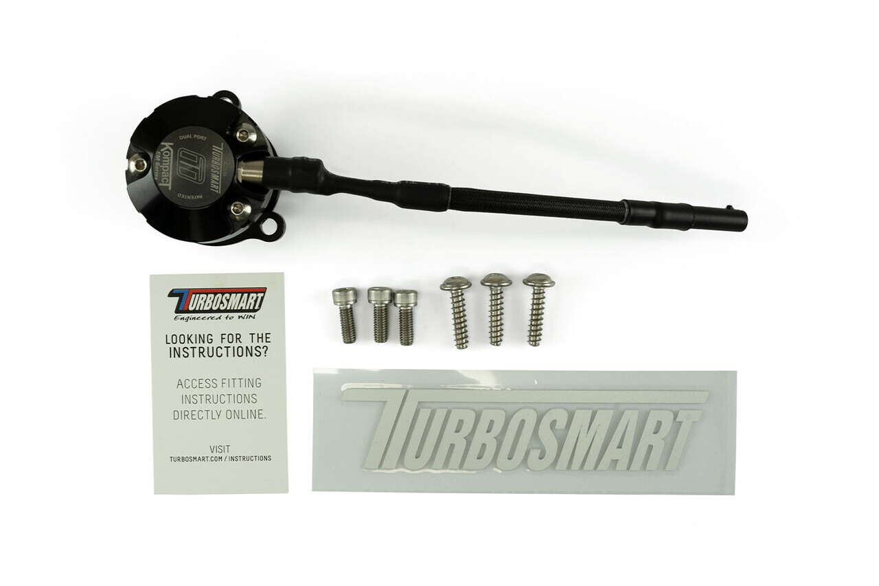 Turbosmart Kompact EM Dual Port VR21 BOV Blow Off Valve suit GWM Tank ...