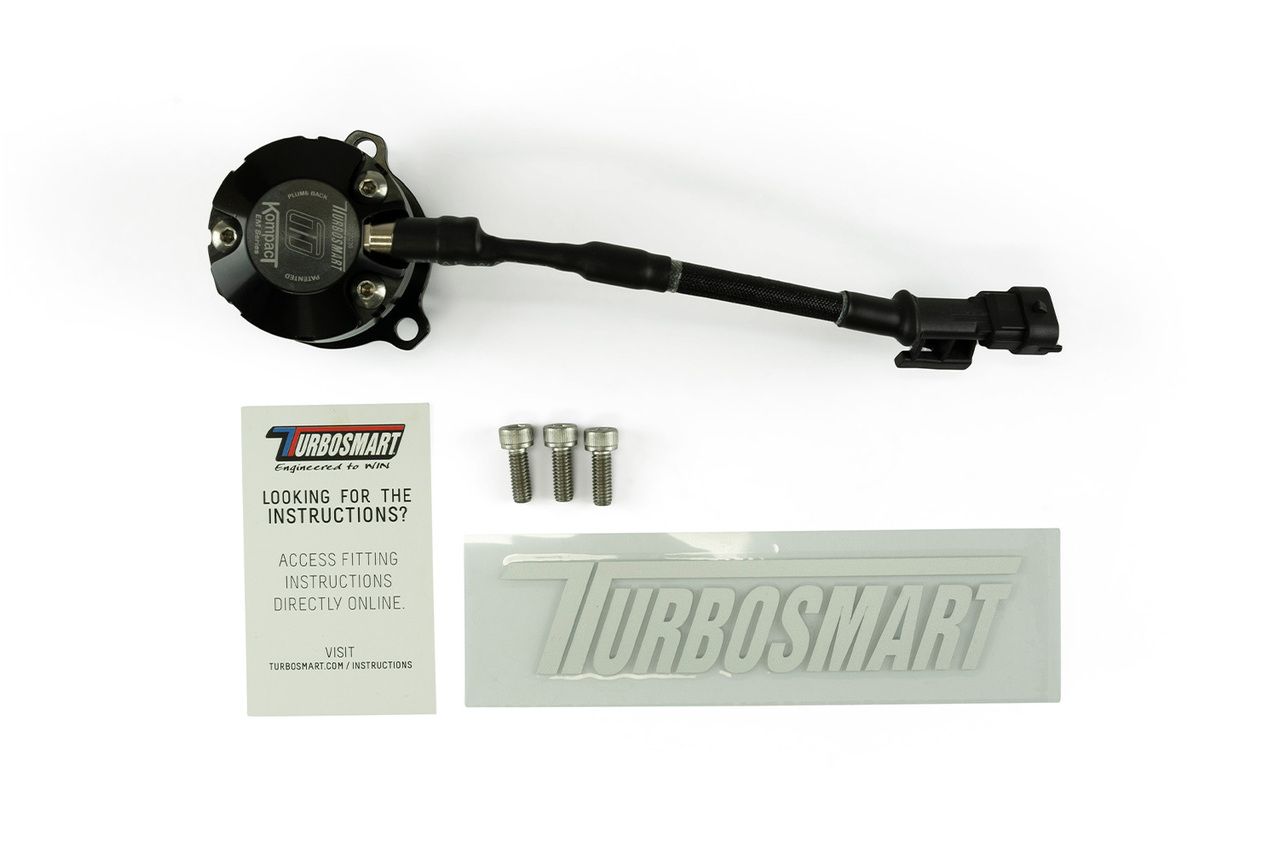 Turbosmart Kompact EM Plumb Back VR19 BOV Blow Off Valve suit Ford ...