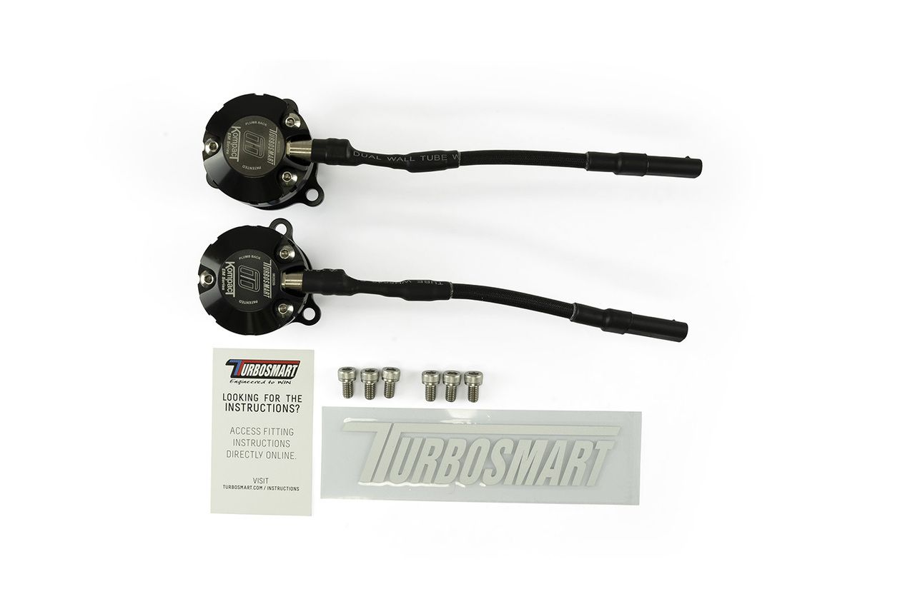 Turbosmart Kompact EM Plumb Back VR13 BOV Blow Off Valve suit USA Ford ...
