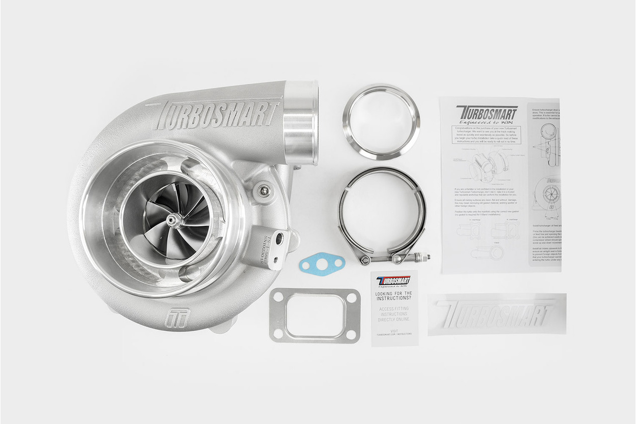 Turbosmart TS-1 Turbocharger 6466 T4 Divided 1.00AR External Wastegate ...