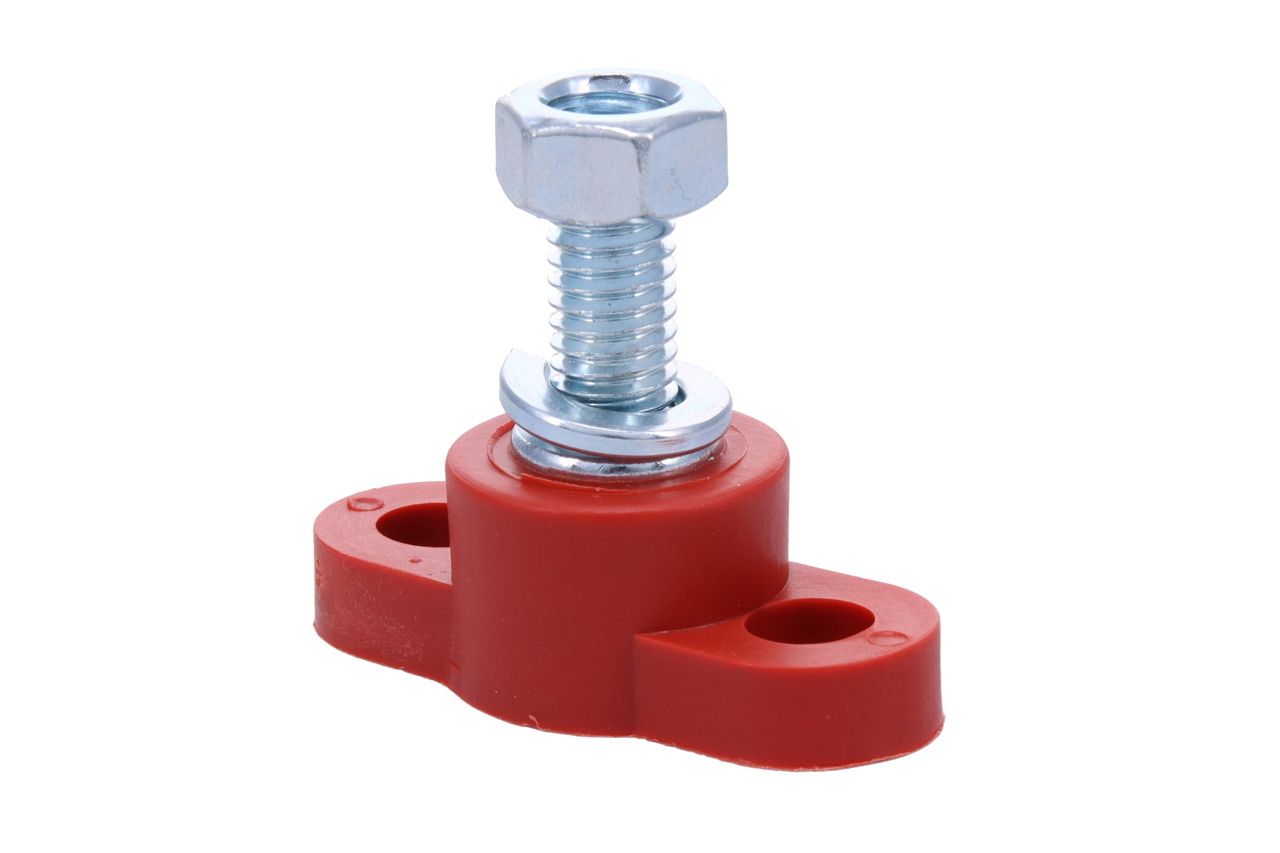 Raceworks Red 250A Surface Mount Power Post 3/8″ UNC – T.I. Performance