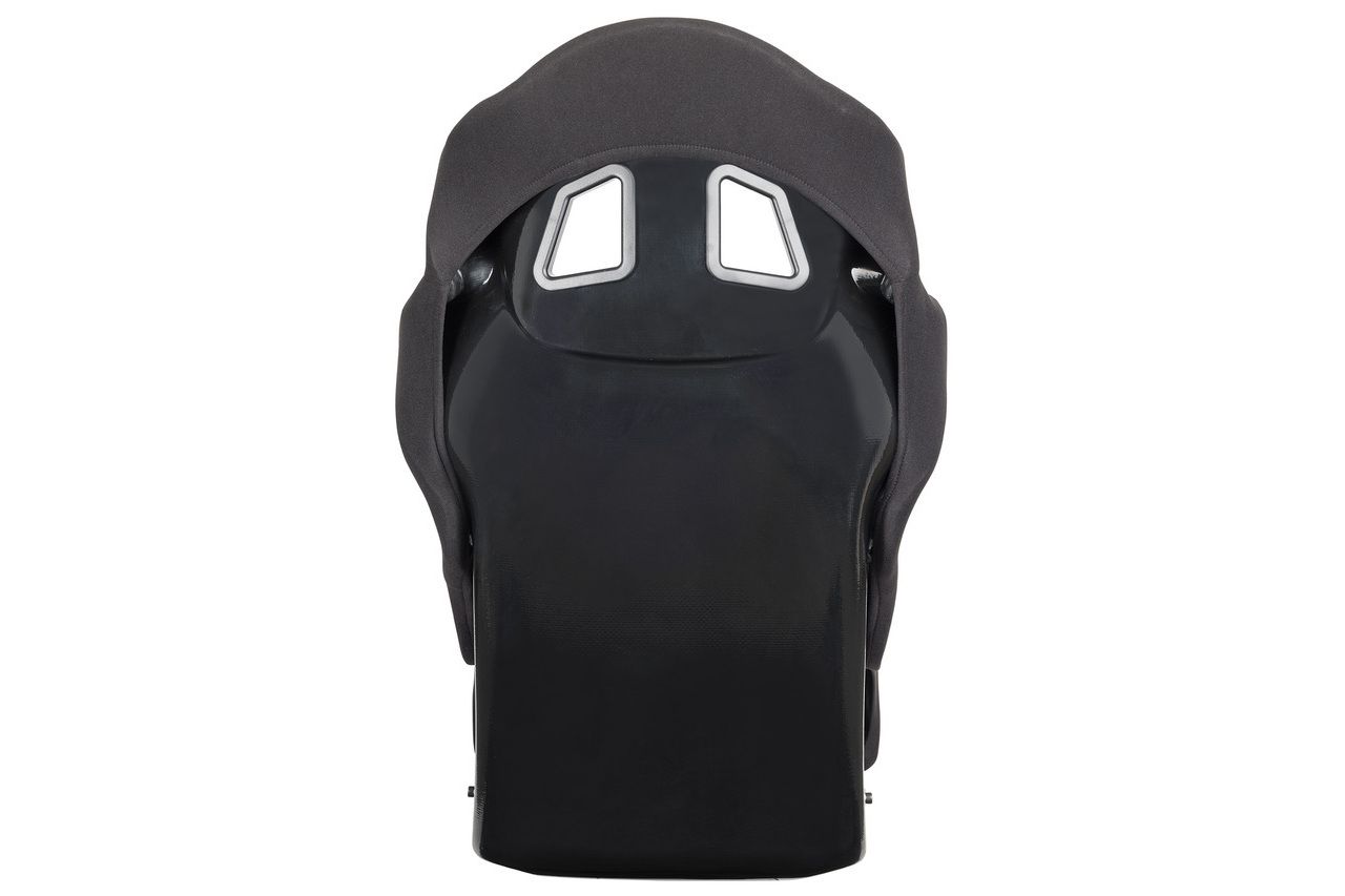Raceworks Fibreglass Race Seat With Wings Cloth FIA Approved – Black ...