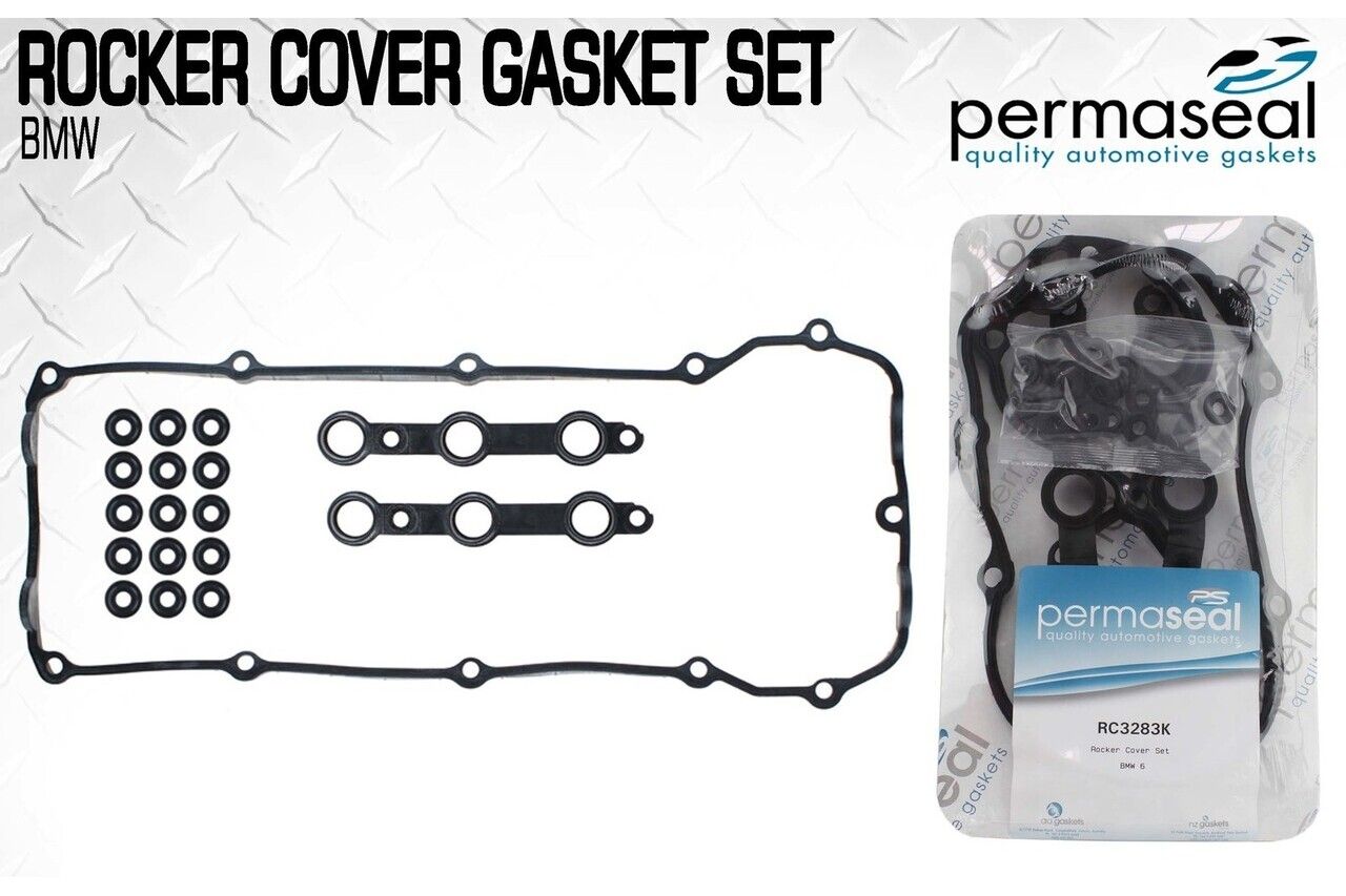 Permaseal Rocker Cover Set suit BMW E36 E39 E46 M52 M54 DOHC 1998- 09/ ...