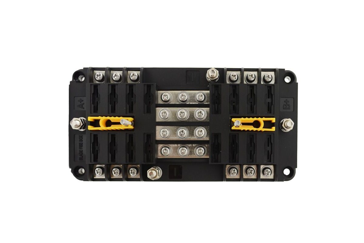 LV Automotive 12 Way ATS Blade Fuse Block – T.I. Performance