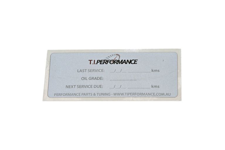 T.I. Performance Service Decal – T.I. Performance